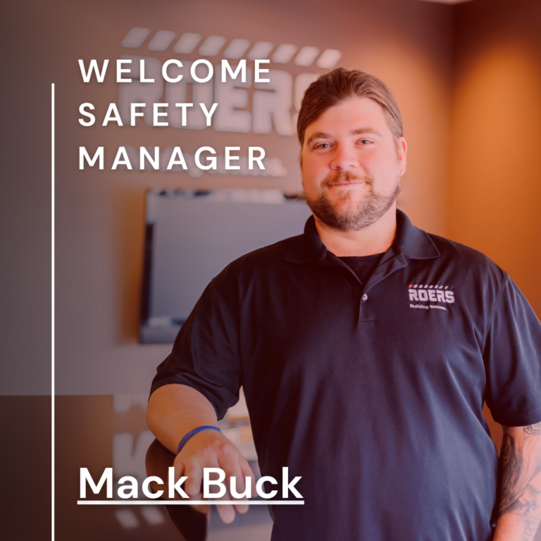 Introducing Our New Safety Manager! - Roers